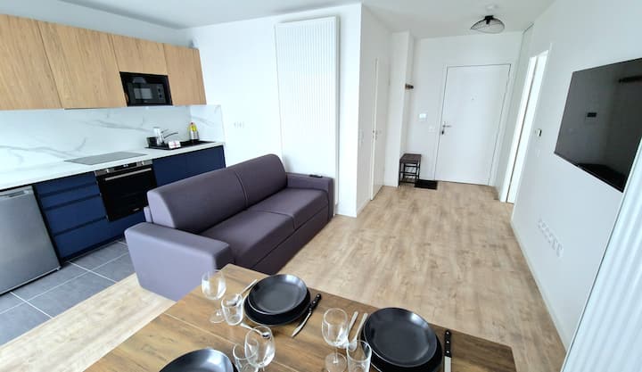 Agréable Appartement/disneyland Paris/val D'europe - Serris