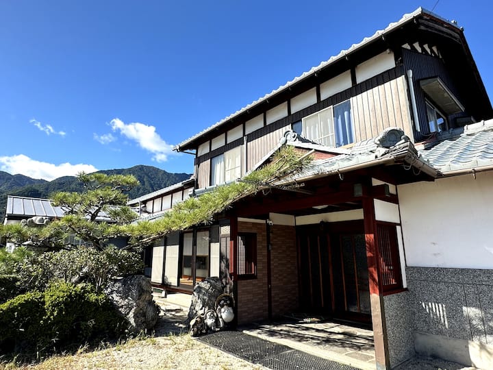 近江舞子駅、琵琶湖から至近！本格的古民家をまるごと一棟貸し - Otsu