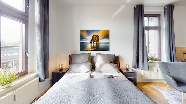 *Sweethome* Studio Apartment 09, Küche, Tv, Wlan - Halle (Saale)