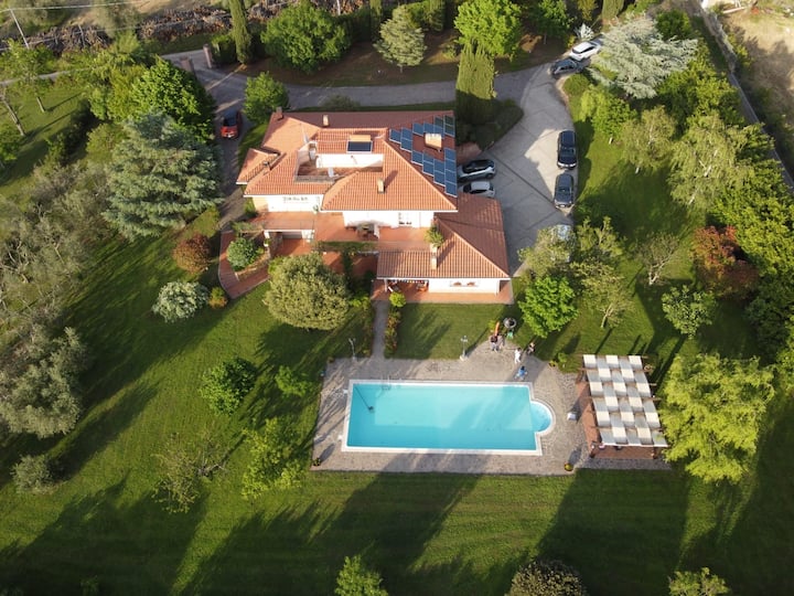 Villa Montesegnale - Casa Con Piscina Vista Lago - Bolsena