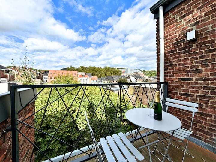 Charmant Studio Avec Terrasse - Chaudfontaine