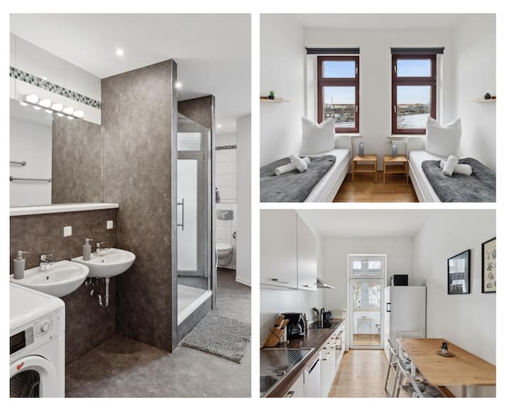 Urbanretreat– 2 Loggia & Netflix - Leipzig