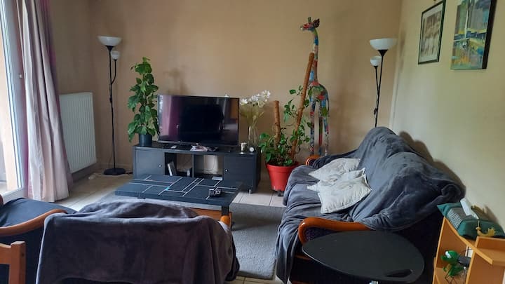 2 Chambres - Accès Jardin - Lyon