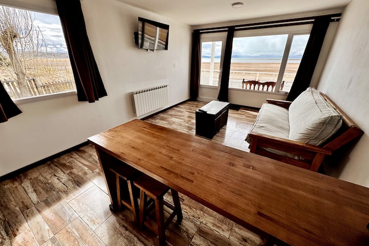 Luminoso Departamento Con Hermosa Vista Al Lago - El Calafate