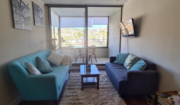 Depto. Cercano A Playa Y Mall - Viña del Mar