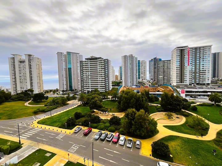 Depto En Concon Con Piscina Temperada Y Terraza - Concón