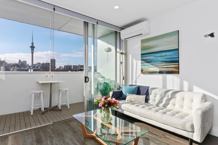 City Views, Quiet, Lift, Parking, Splitable Bed - Auckland