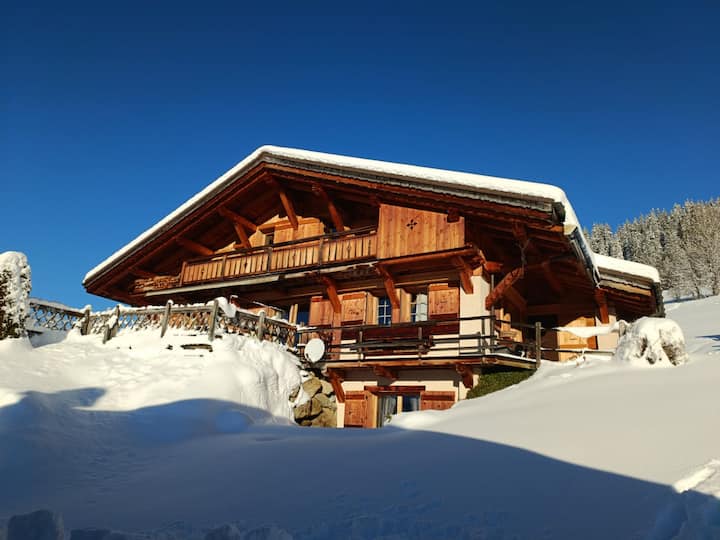 Chalet Vue Imprenable Mont-blanc - Megève