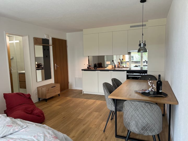 Helles, Gemütliches Studio - Saas-Almagell