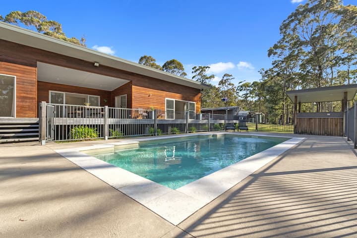 Jervis Bay Home - Heated Pool, 5 Acres & Bmx Track - Huskisson