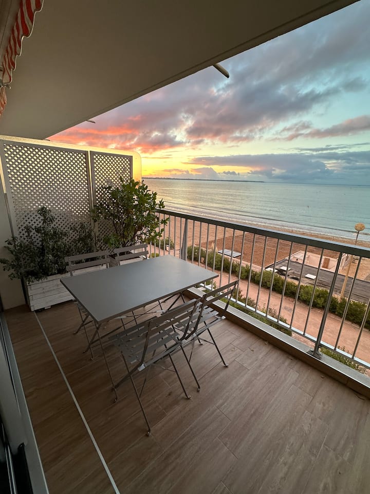 Superbe T2 Cosy Et Moderne, Face Mer Plage Benoit - Le Pouliguen