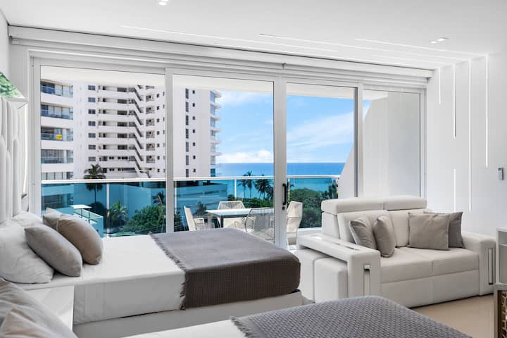 Sea View Suite Salguero Top Amenities & Beach Club - Santa Marta