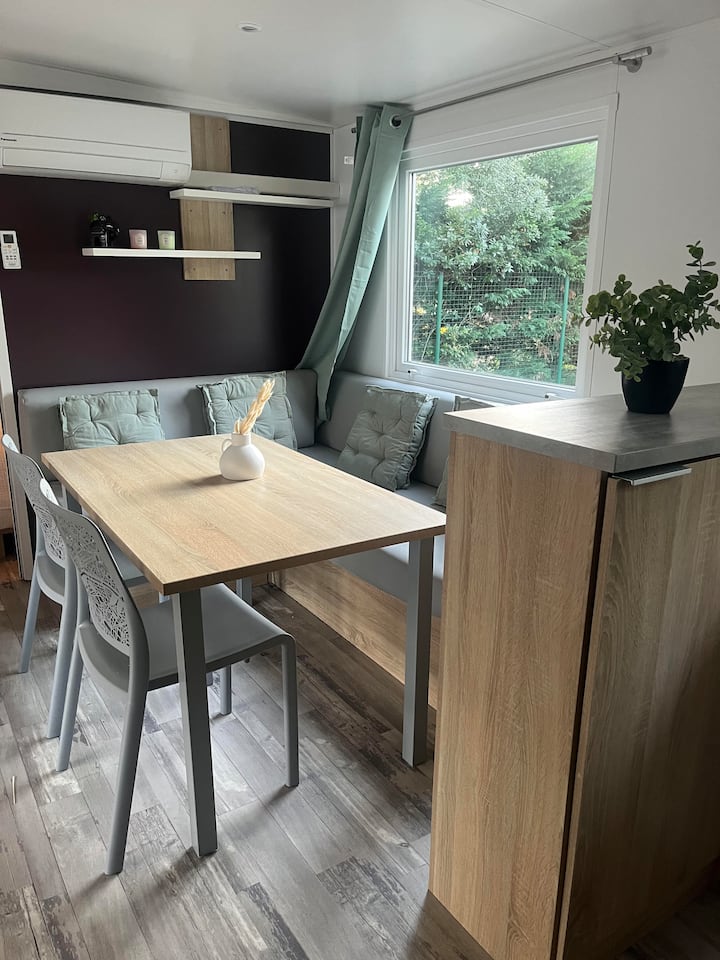 Mobilhome 4* Wifi, Proche Océan, Piscine Chauffée - Capbreton
