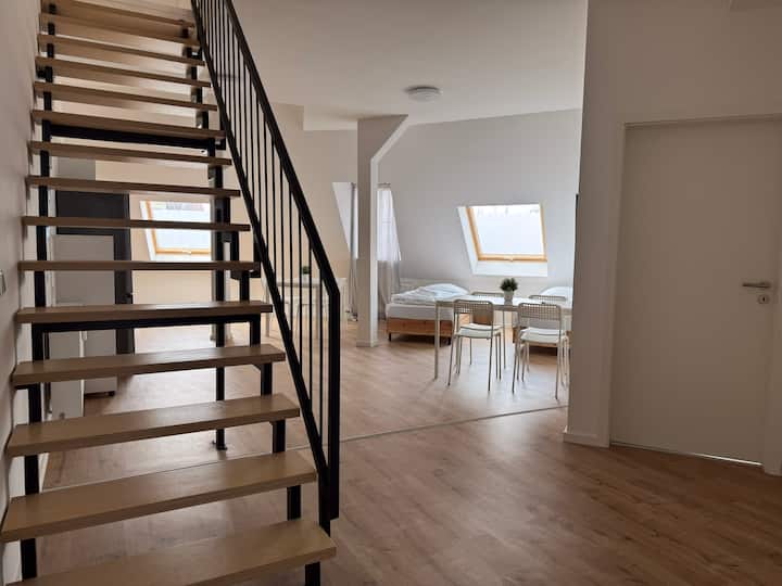 T&k Apartments - 3 Zimmer Maisonette - 3 Og Apt. 7 - 뒤스부르크