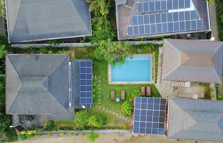 Anahaw - Spacious Garden Room With A Pool - El Nido