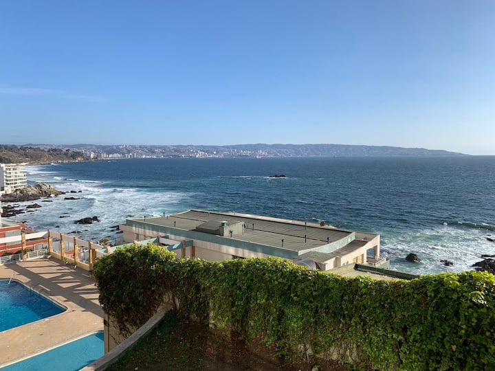 Departamento En Reñaca-salida Directo Playa - ビニャ・デル・マール
