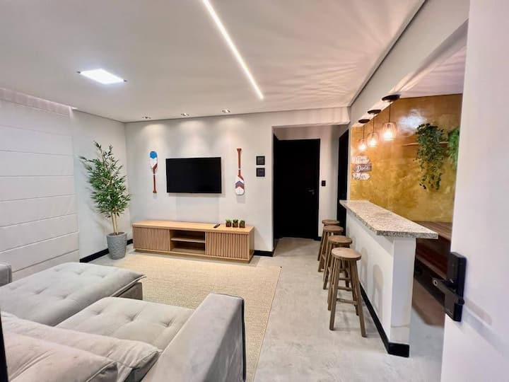 Lindo Apartamento Na Praia Grande - Ubatuba