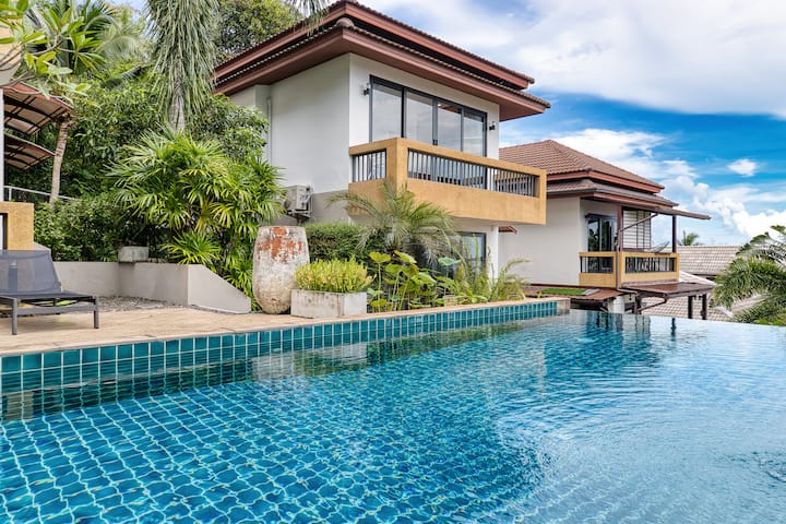 New Seaview Villa 2 Bedroom With Pool V29 - Ko Samui