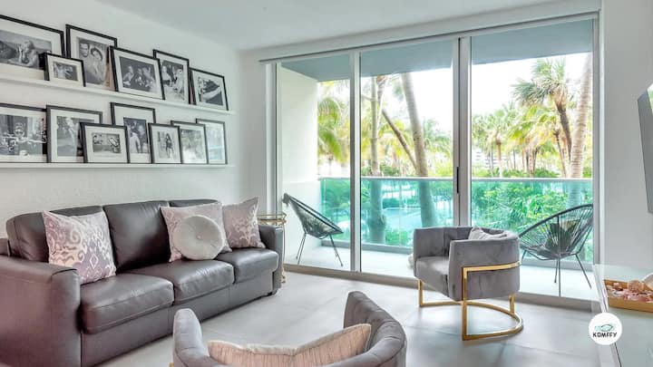 Komffy Beach Home 1bed/1.5bath W/king Bed At Sian - Aventura, FL