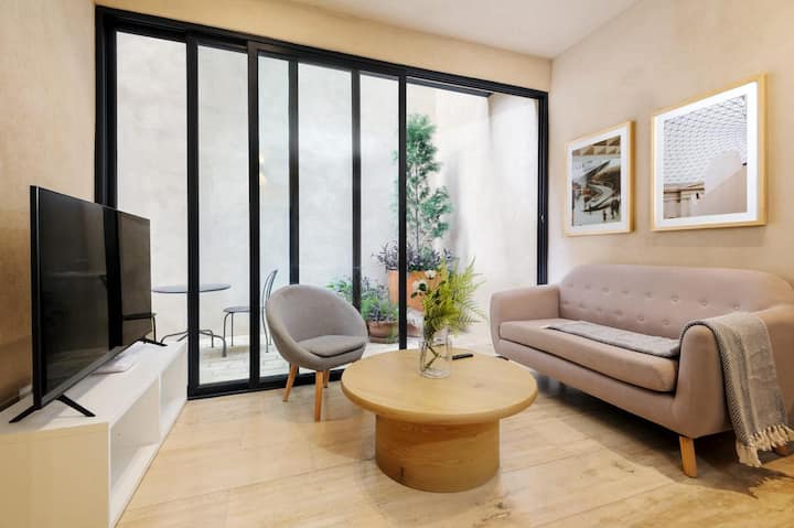 Departamento En Santa María La Ribera Con Terraza - Mexico City