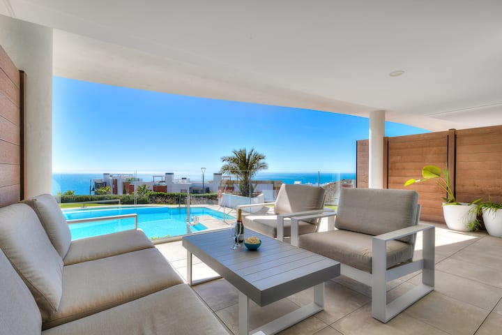 Beautiful Ocean View Apartment - Fuengirola