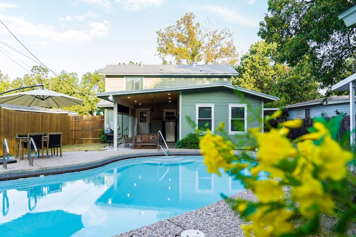 Acl/f1 - South Austin - Pool/grill/chill - 오스틴