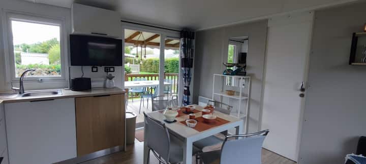 Mobil-home Camping 5* Deauville - Normandie