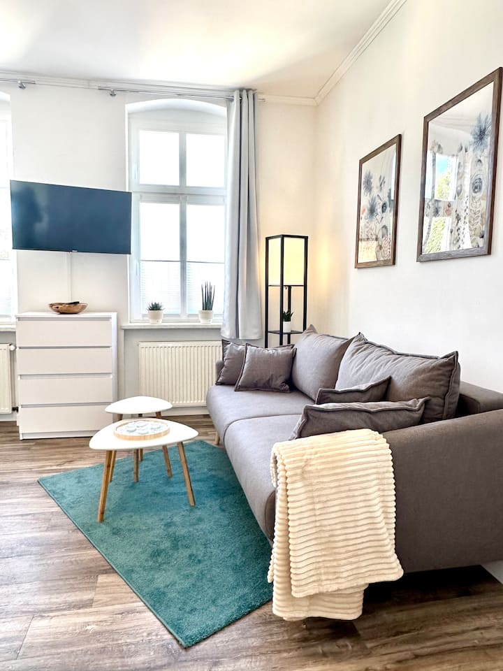 Fewo Mit Parkplatz, Wallbox, Wm, Küche Und Balkon - Ballenstedt