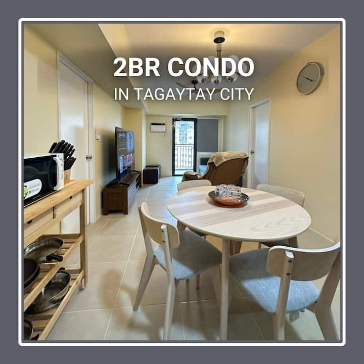 Cozy 2 Bedroom In Tagaytay | 100intv & Parking - Tagaytay