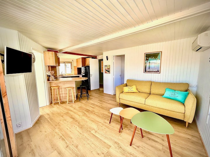 Chalet 4/6 Pers Terrasse Vue Mer - Gruissan