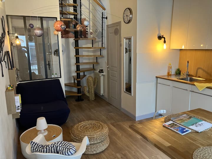 La Passerelle, Duplex Avec Balcon - Quai De Saône - Lyon
