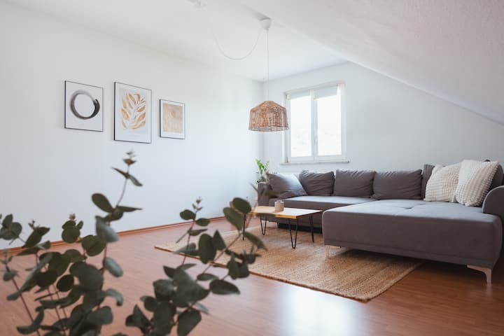 Gemütliche Dachwohnung Am Rhein - Bözen