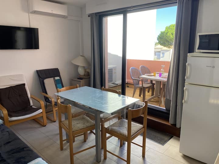 T2 Avec Piscine Proche Plage - Agde