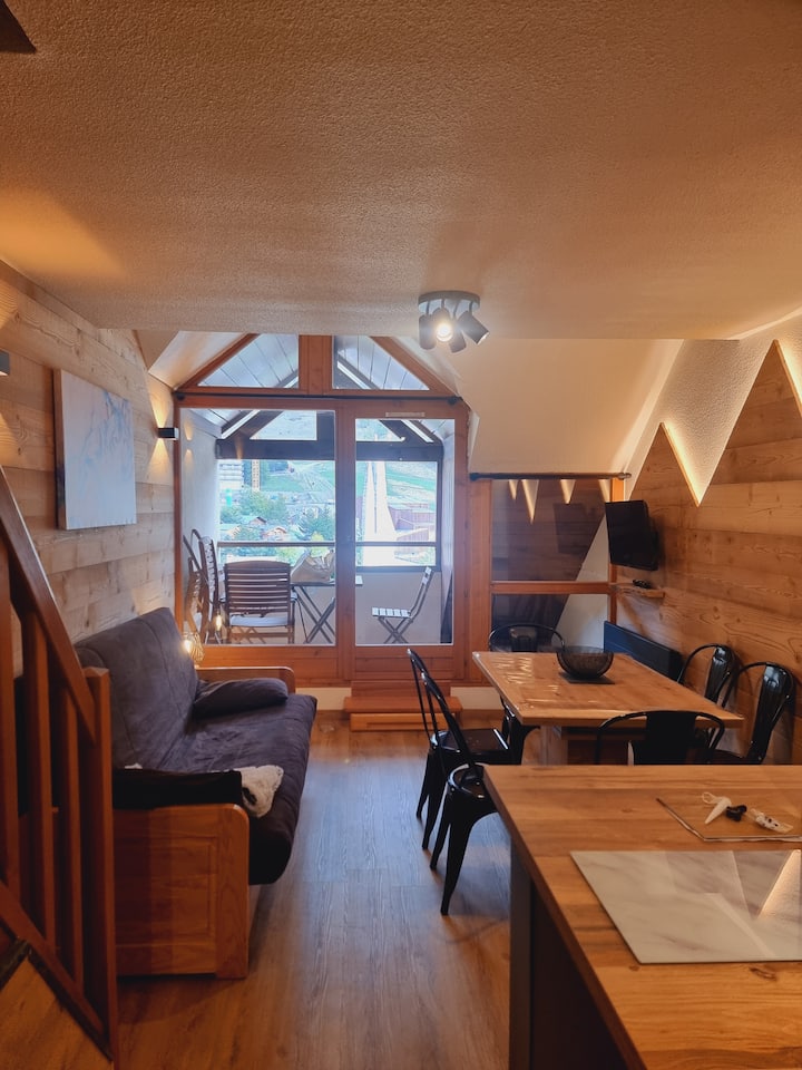 Beau Duplex Au Coeur Des 2 Alpes - Les Deux Alpes