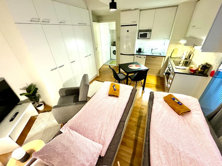 Compact Studio Close To Train - Vaasa