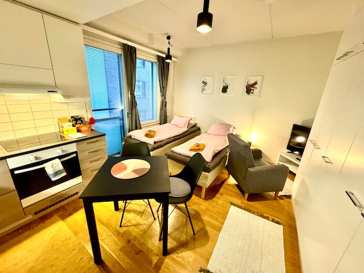 Compact Studio Close To Train - Vaasa