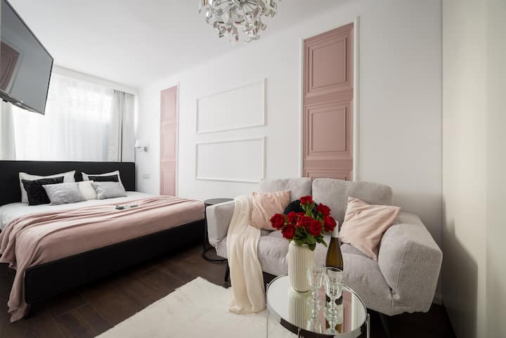 Piękny Suite • 2 Sypialnie • 900m Dworzec • Klima - Varsóvia