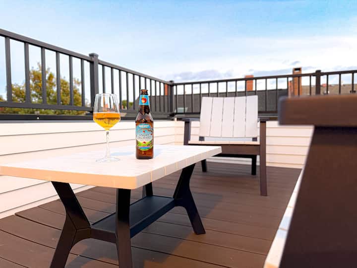 Music City Vibe|luxe|pvt Deck|dwtn|<2min To Mkt Sq - Portsmouth, NH
