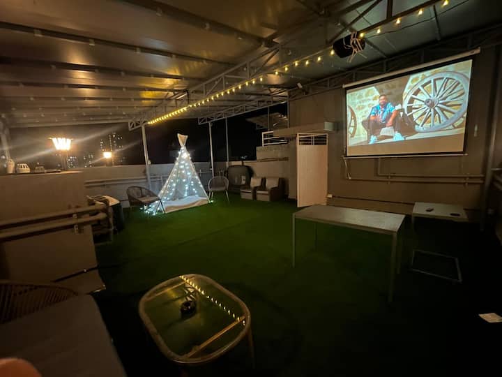 3-bhk-terrace-jacuzzi-projector - Thane