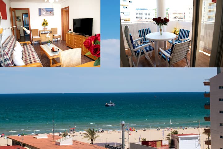 El Tiburon - Familias, Vistas Mar, Aire, Internet - Gandia