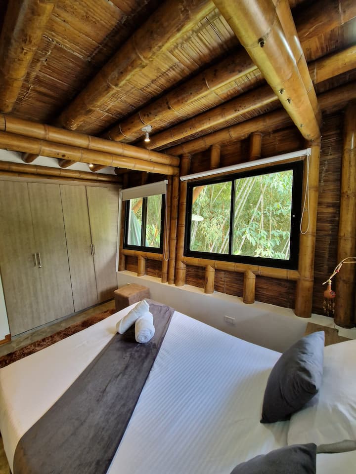 Hermosa Cabaña Tierra Con Baño Privado - Filandia