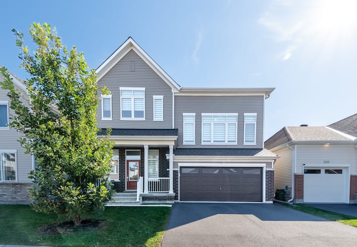 Modern 4br • 7 Beds | Orléans | Near Dt & Shops - Gatineau