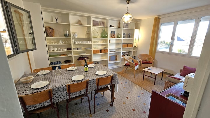 Maison Avec Jardin Près Du Port - Port-en-Bessin