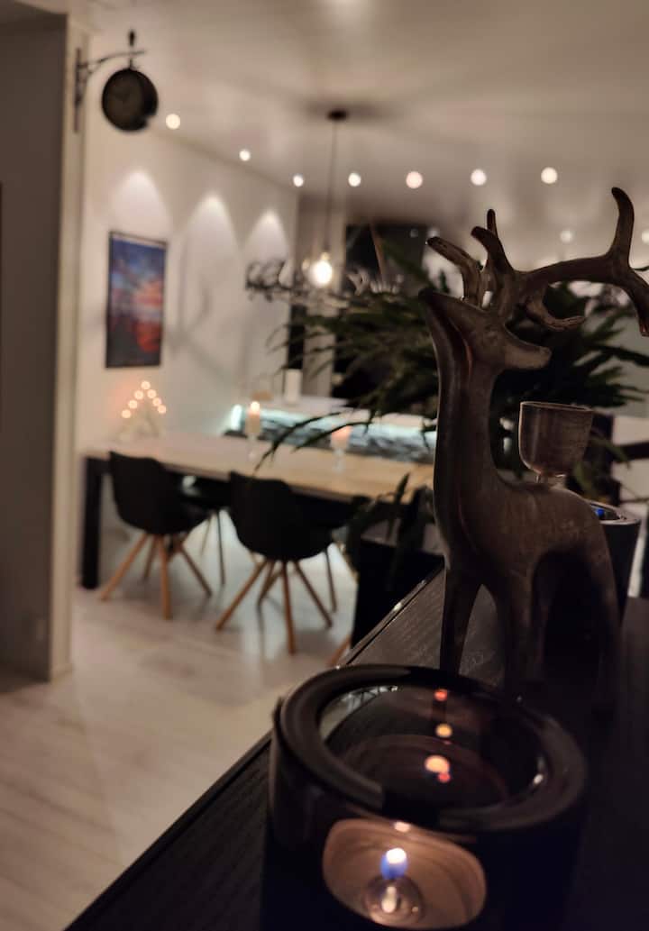 Villa Kanerva, 3br, Woodsauna. - Rovaniemi
