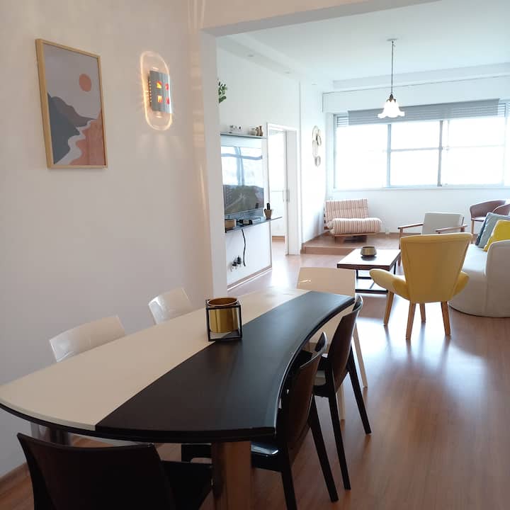 Brisa Mar  One Block From The Beach, 3 Bedrooms, Air Conditioning, Parking Space - Ipanema