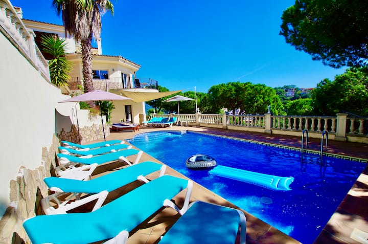 V&v Lloret-villa Mirasola : Belles Vues Sur La Mer - Tossa de Mar