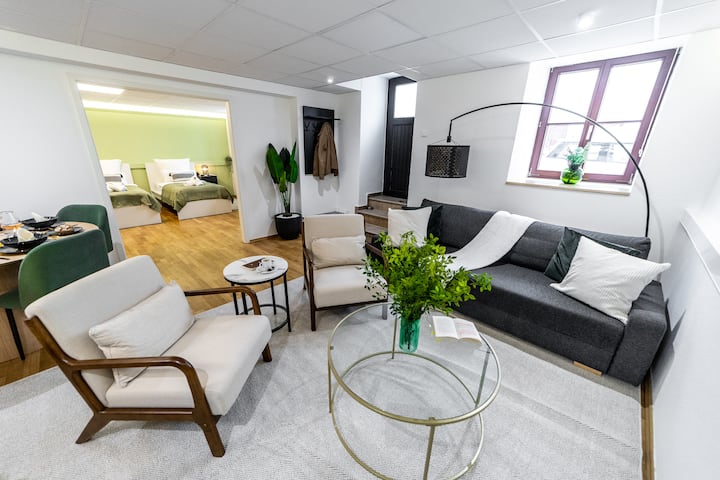 Premium Apartment „Nordic Green" - Up To 6 Pax - Leipzig