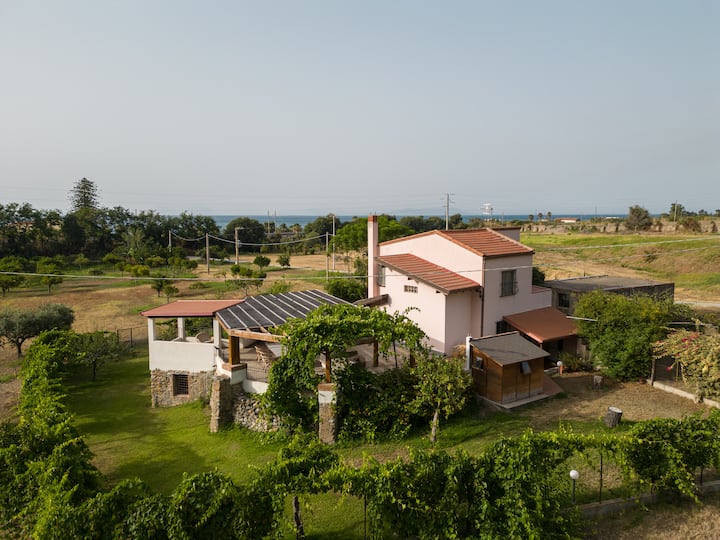 Villa Rosa : Campagne Et Mer Avec Accès Privé - Capo d’Orlando