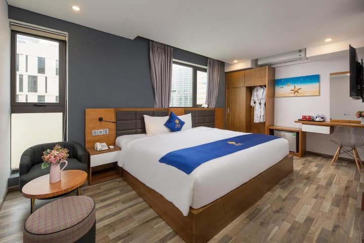 Premium Deluxe Room With Window-jolia Danang Beach - 峴港
