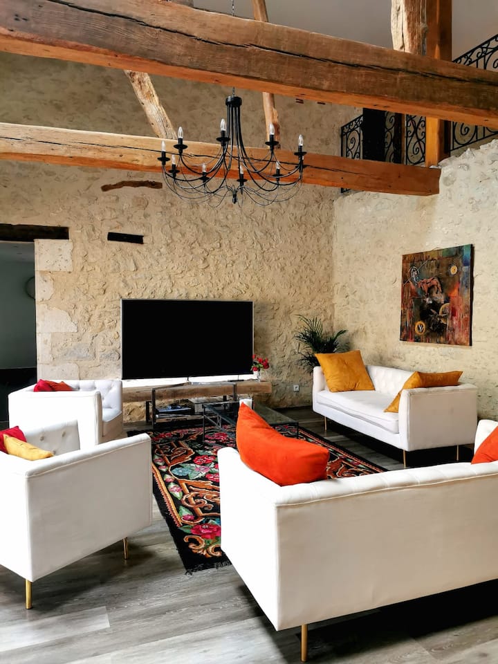 Domaine De Pourrouquet-chambre "Le Laurier" - Vic-Fezensac